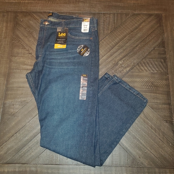 Lee | Jeans | Lee Slim Fit Straight Leg Jeans 42x32 Comfort Stretch ...